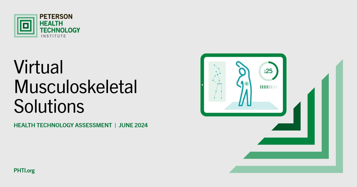 Virtual Musculoskeletal (MSK) Solutions - Peterson Health Technology ...