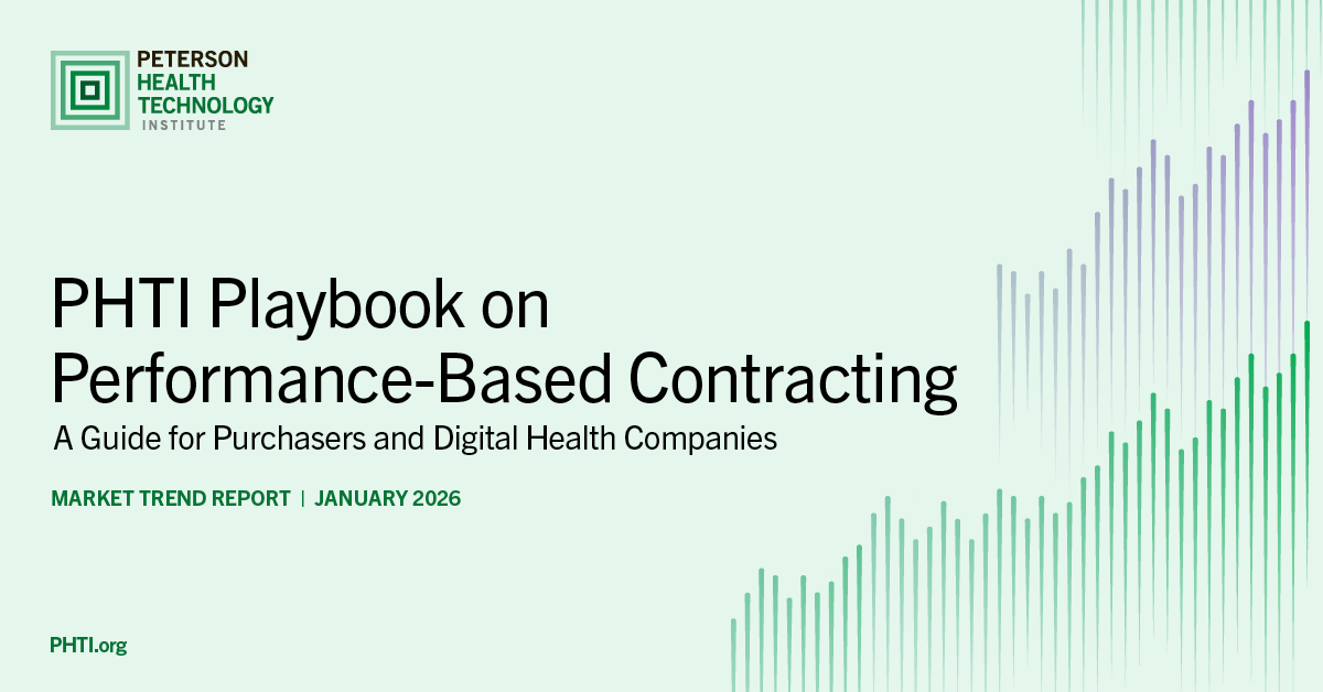 PHTI Launches Performance-Based Contracting Playbook to Drive ...